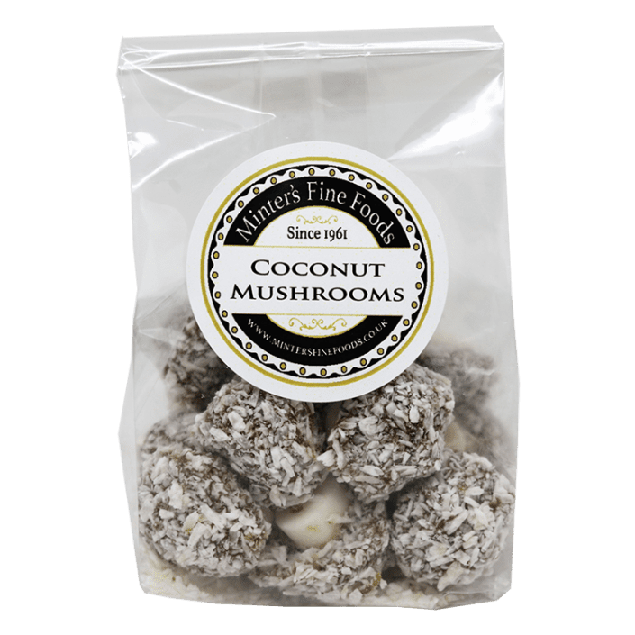 Coconut Mushrooms | 12 x 125g - Minters Fine Foods